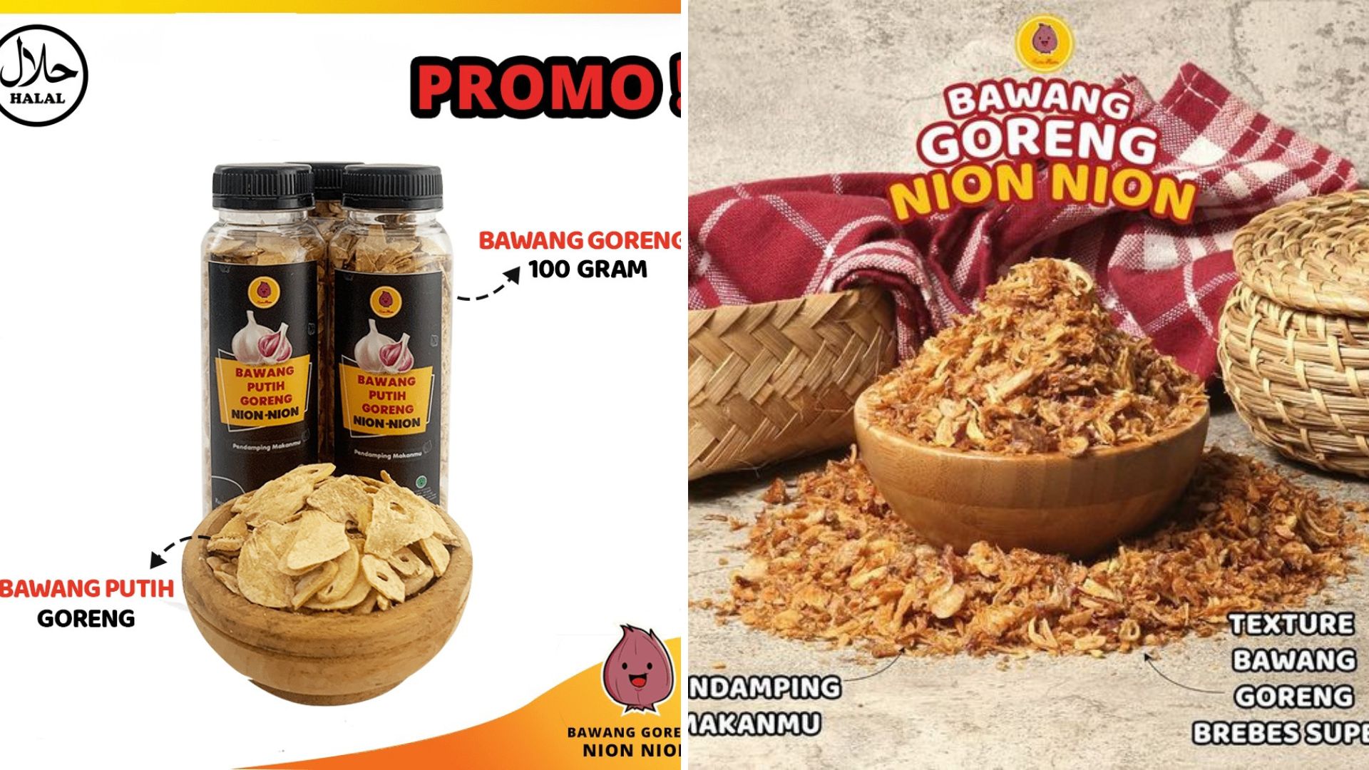 Harga Bawang Goreng Kemasan, Solusi Yang Dicari - Bawang Goreng Nion-nion