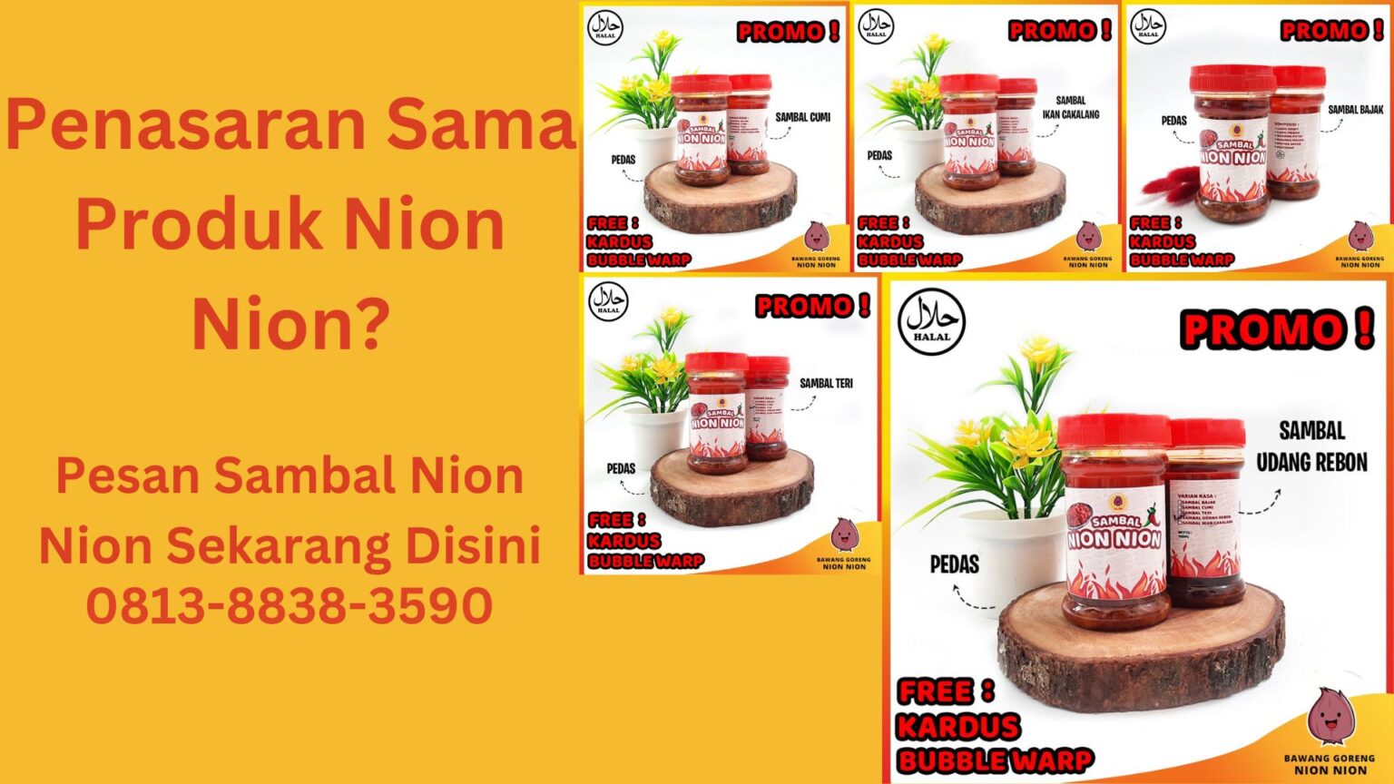 Rekomendasi Sambal Bawang, Beberapa Pilihan - Bawang Goreng Nion-nion