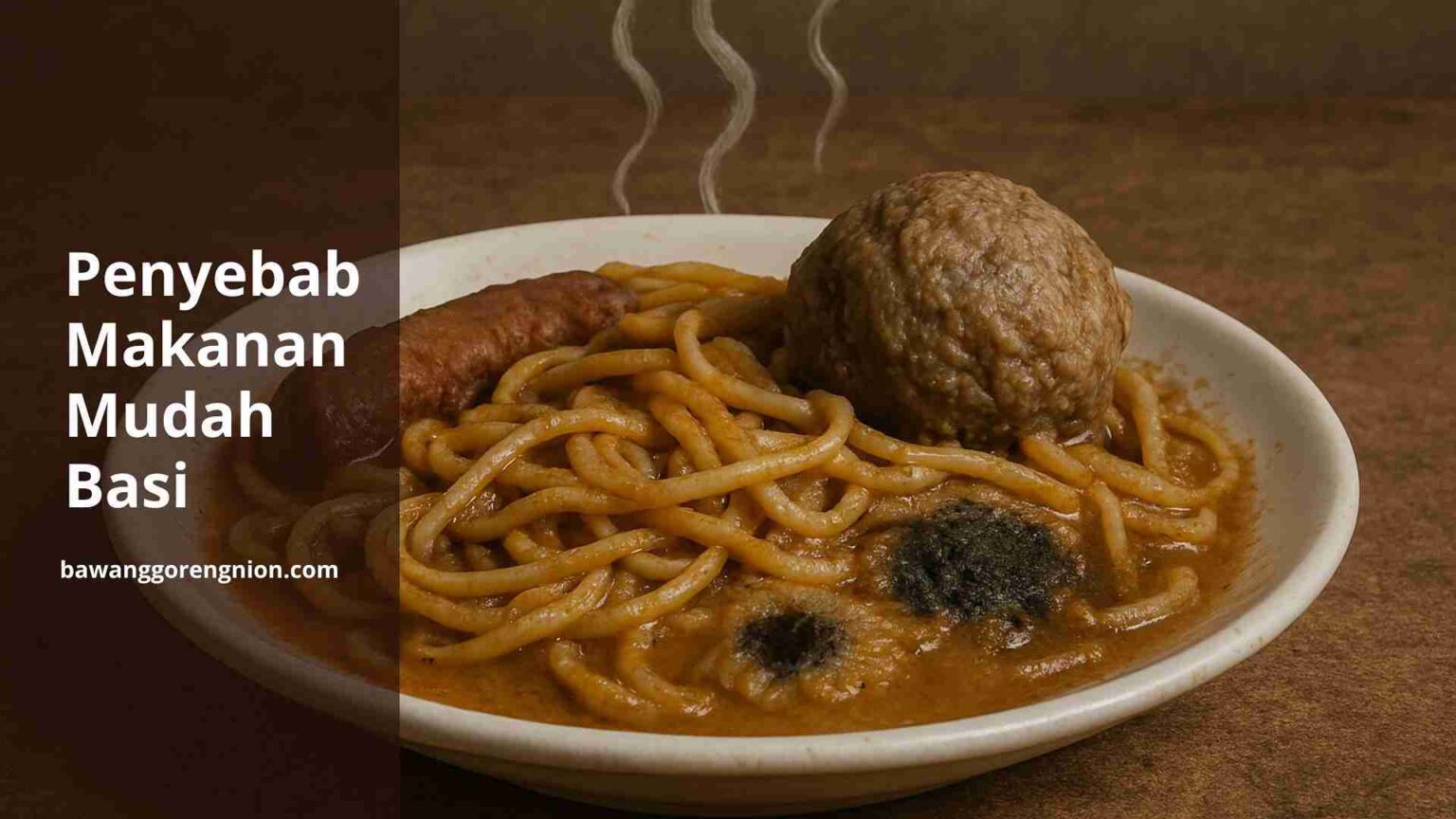 Kenapa Makanan Cepat Basi? Intip Penyebab & Cara Atasinya